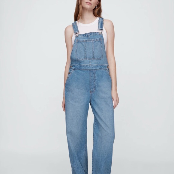 GAP | Jeans | Gap Blue Denim Overalls With Relaxed Fit | Poshmark